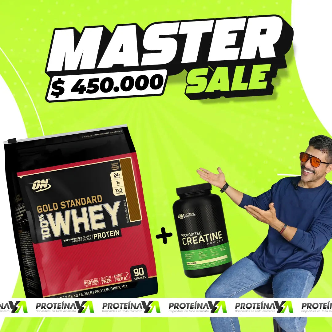 Gold Standard 6 lb + Creatine ON 60 Serv – Proteina YA